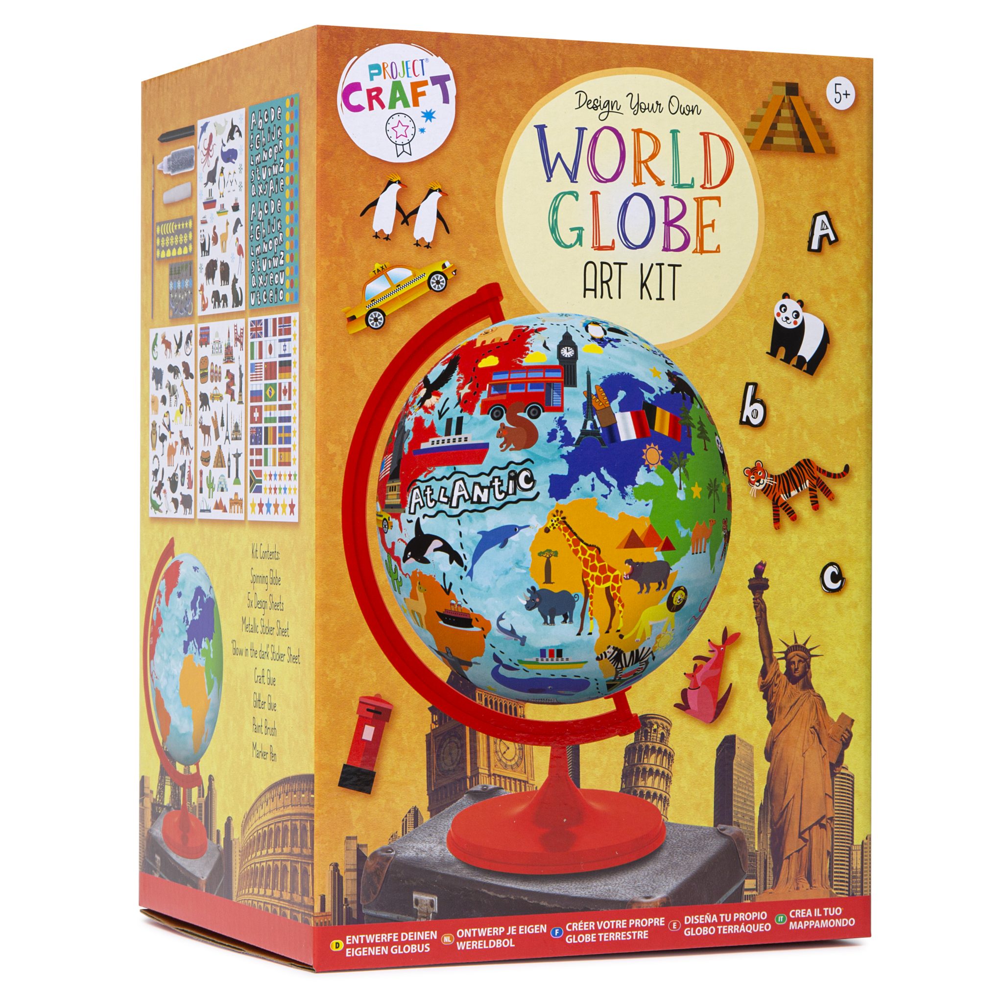 Design Your Own World Globe Art Kit - HomeStoreDirect | Homewares, Toys ...